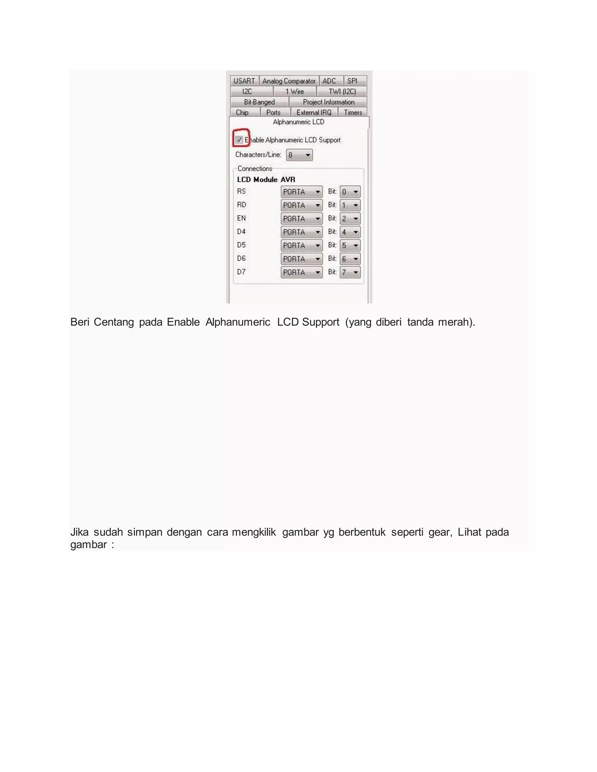 Cara membuat simulasi lcd running text dengan menggunakan proteus | DOCX