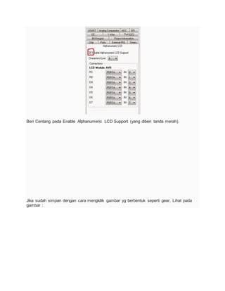 Cara membuat simulasi lcd running text dengan menggunakan proteus | DOCX