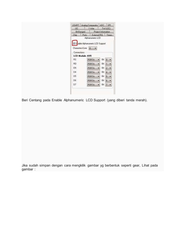 Cara membuat simulasi lcd running text dengan menggunakan proteus | DOCX