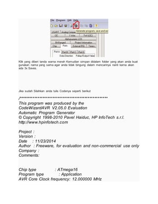 Cara membuat simulasi lcd running text dengan menggunakan proteus | DOCX
