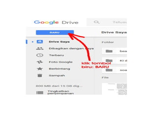CARA MEMBUAT SOAL ON LINE DENGAN GOOGLE DRIVE.pptx | Free Download