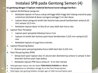 Cara membuat spb dengan gentong semen | PPTX