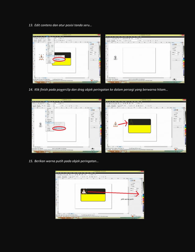 Cara membuat stiker dengan corel draw x4 | PDF