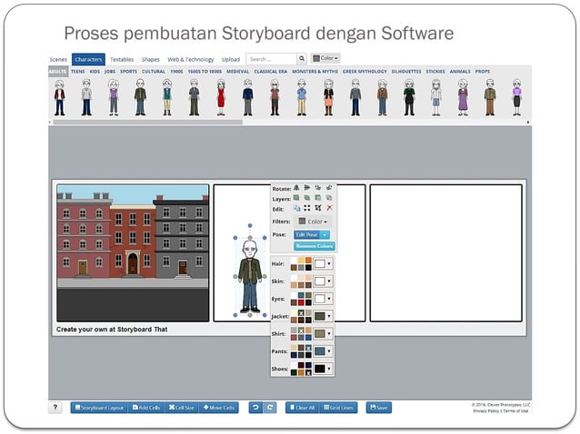 Cara Membuat Storyboard untuk produksi video | PPT