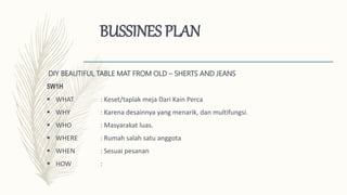 Cara membuat table mate | PPT