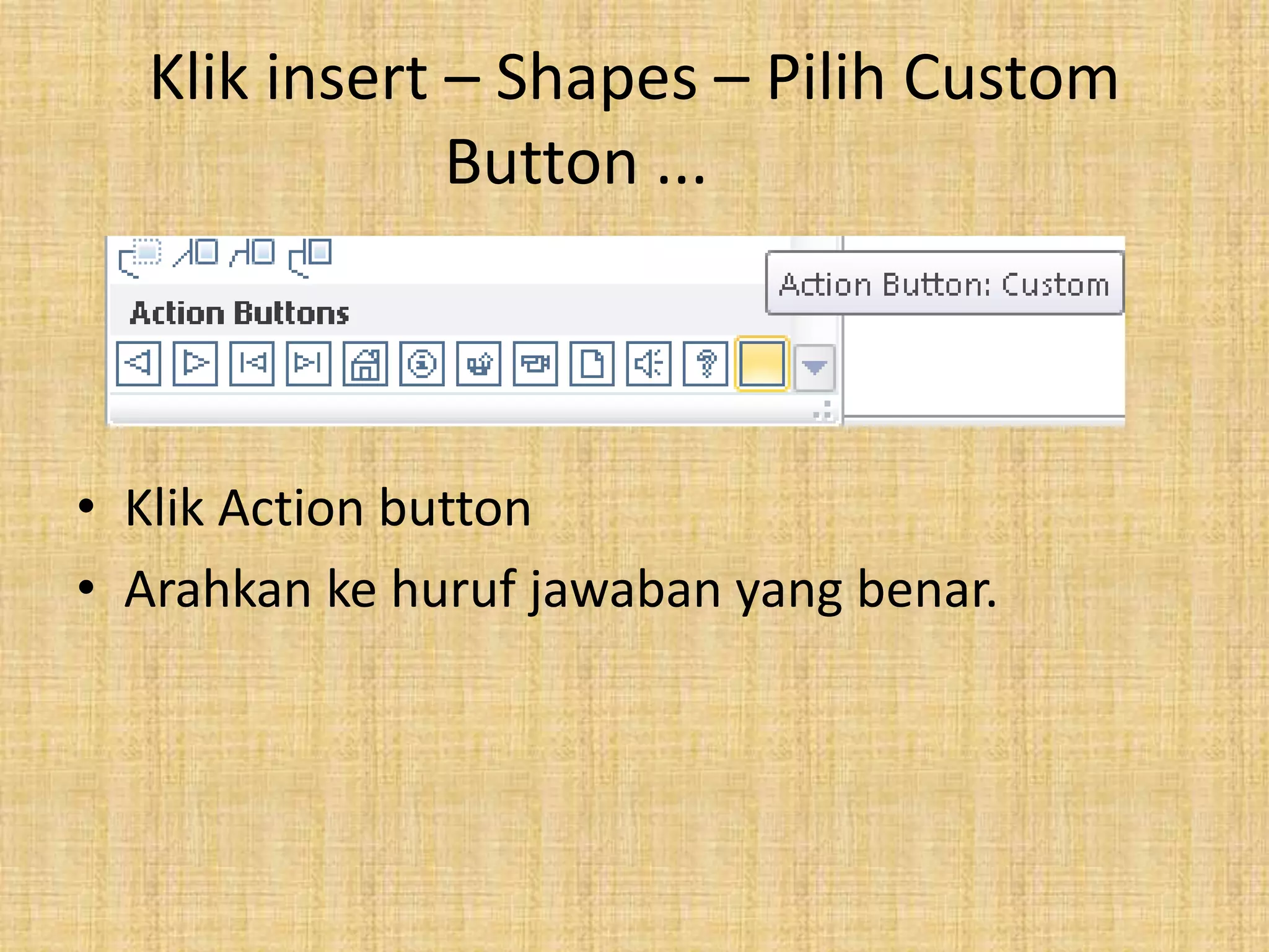 Cara membuat trigger | PPTX