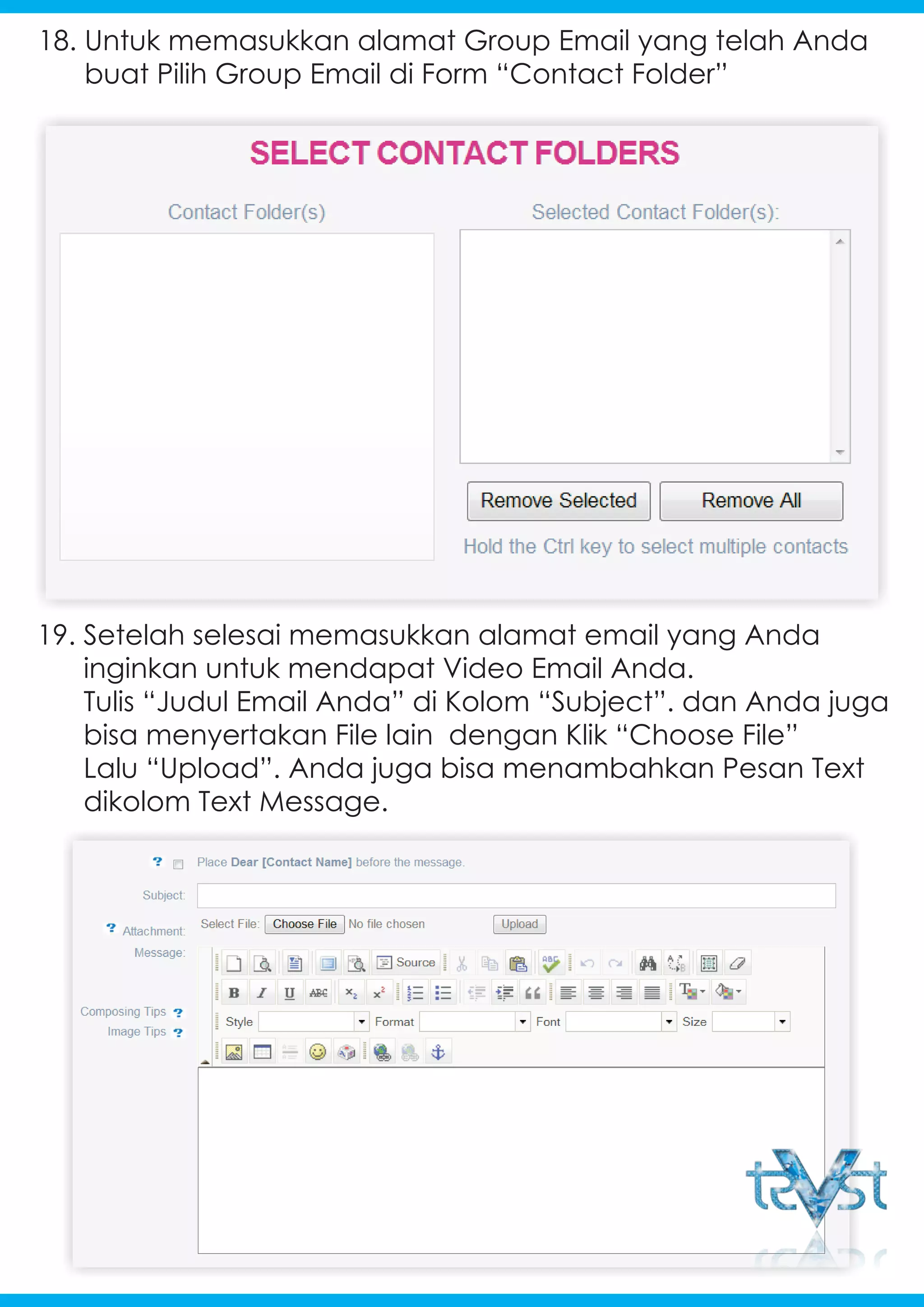 Cara membuat video email | PDF