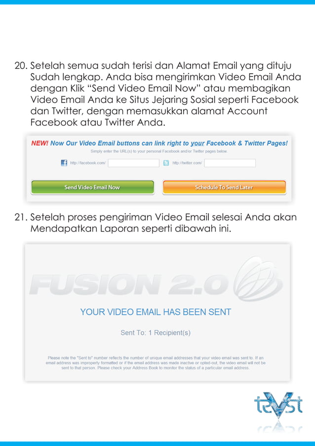 Cara membuat video email | PDF