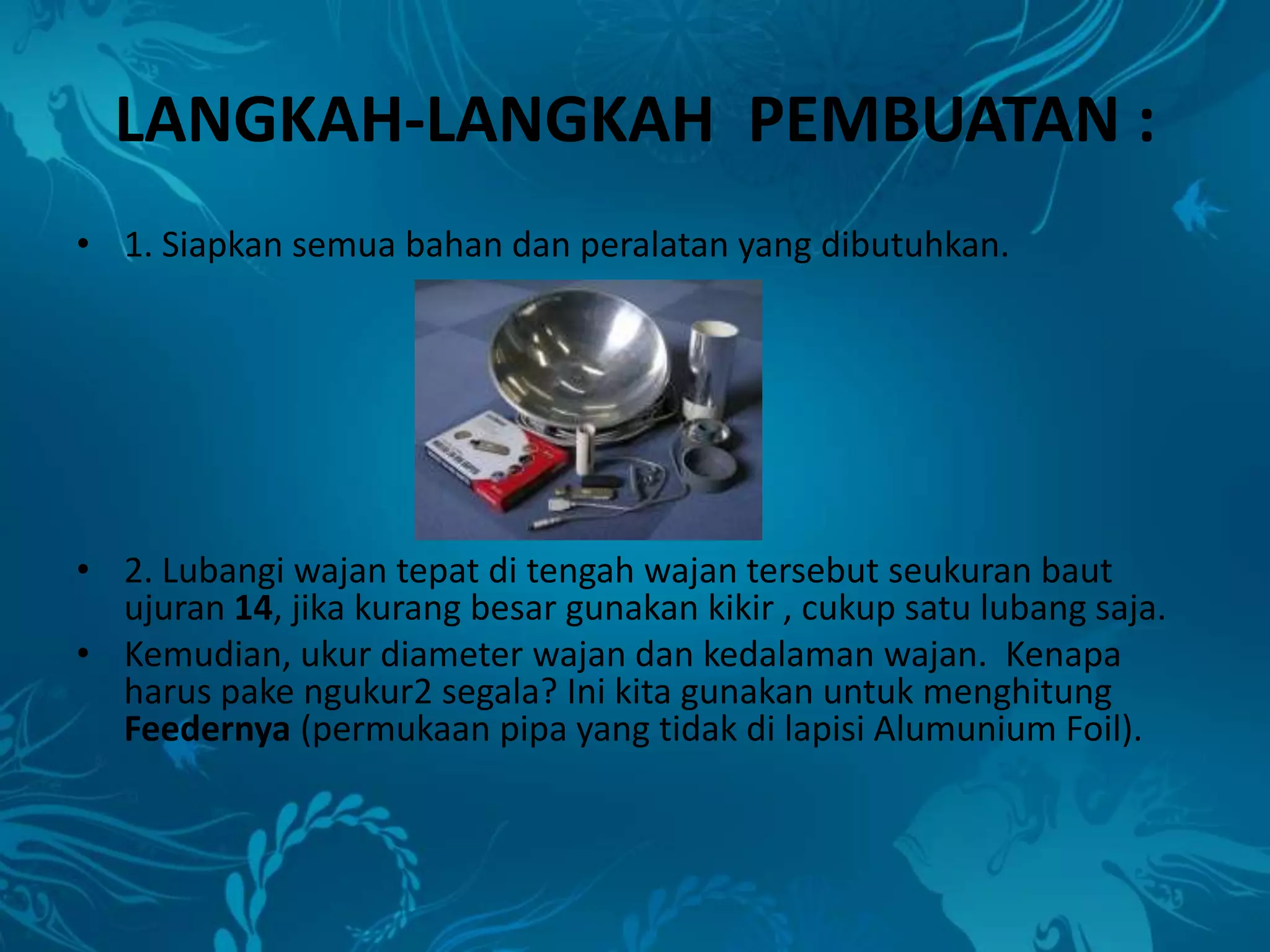 Cara membuat wajan bolic | PPT