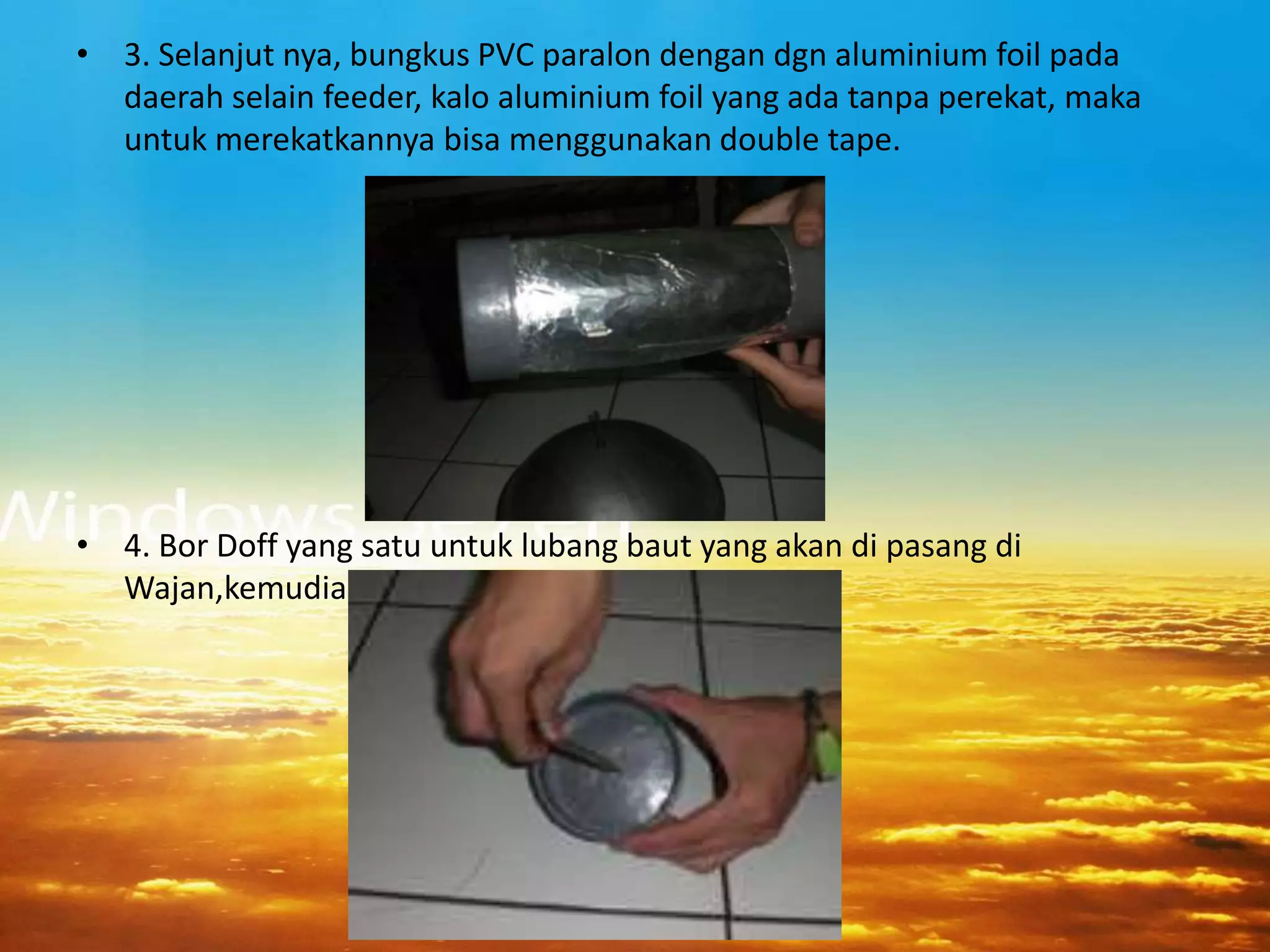 Cara membuat wajan bolic | PPTX