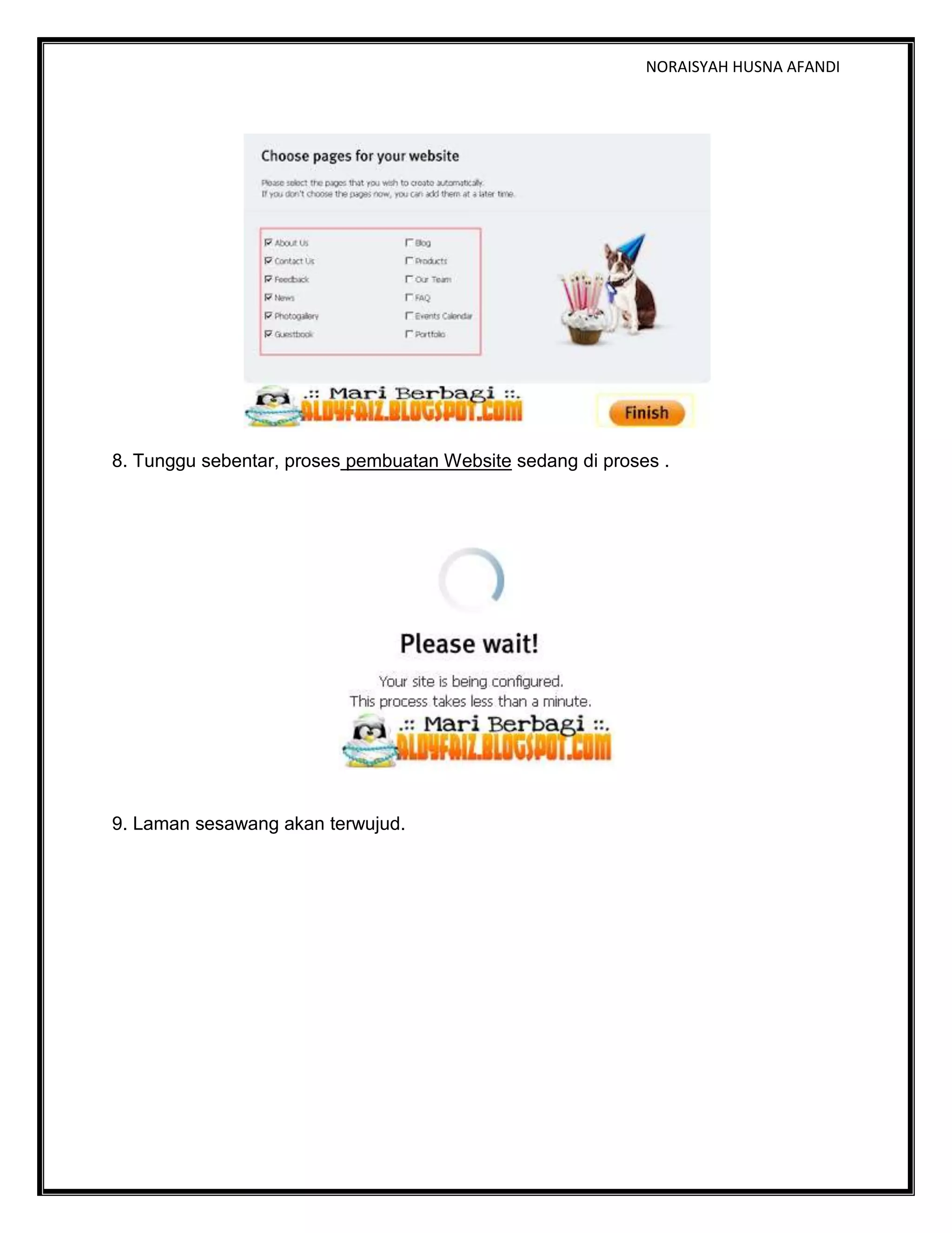 Cara membuat WEBNOTE | DOCX