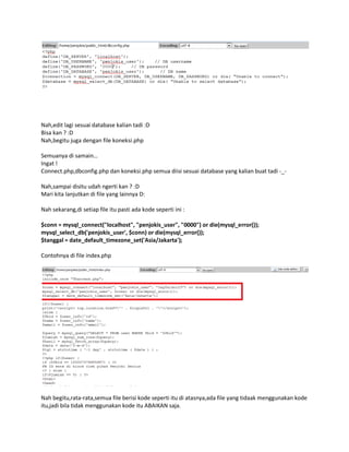 Cara Membuat WebTools | PDF