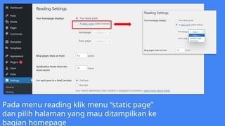 Cara Menampilkan Landing Page ke Halaman Homepage.pptx