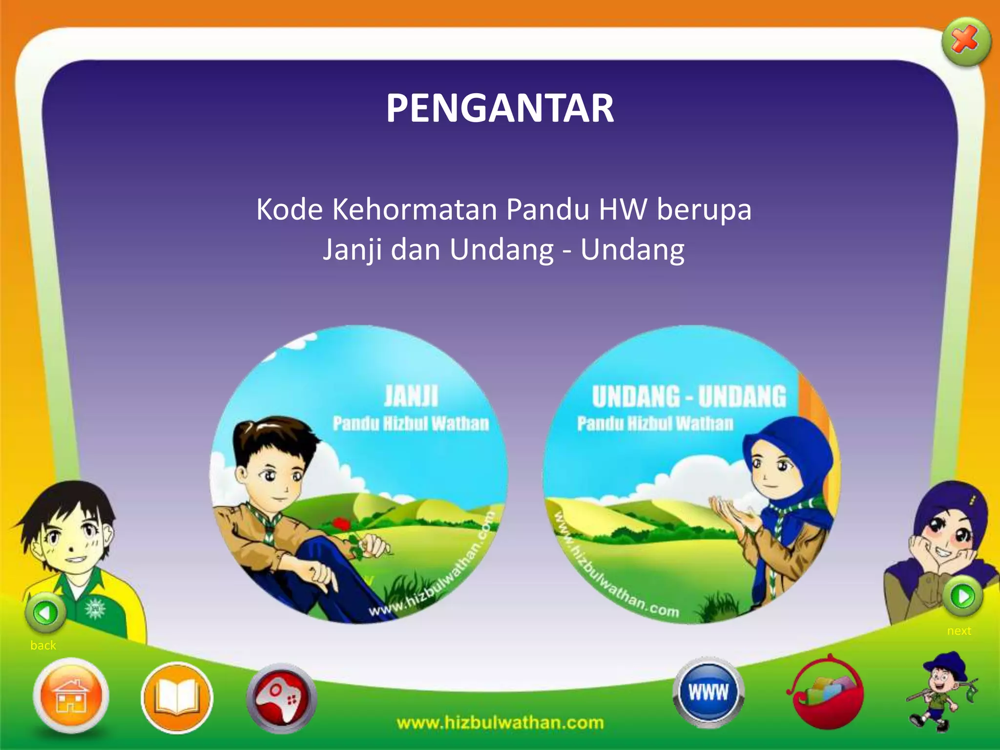 Cara Menanamkan Janji dan Undang Undang Pandu Hizbul Wathan | PPSX