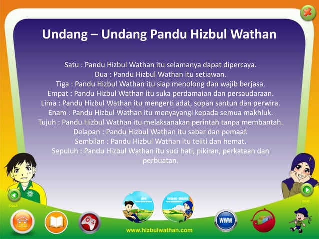 Cara Menanamkan Janji dan Undang Undang Pandu Hizbul Wathan | PPSX