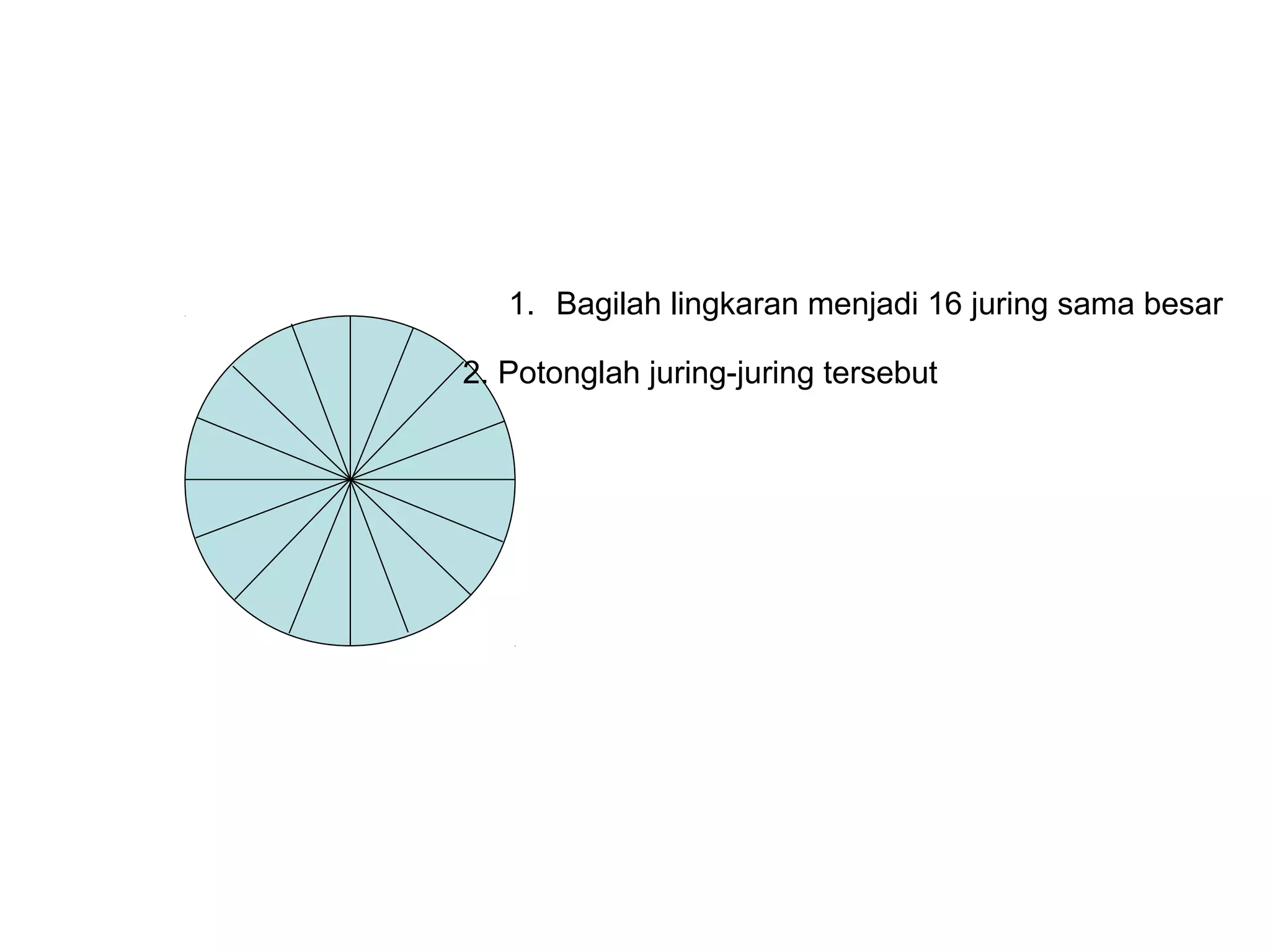 Cara mencari luas lingkaran (www.gurupantura.com) | PPT