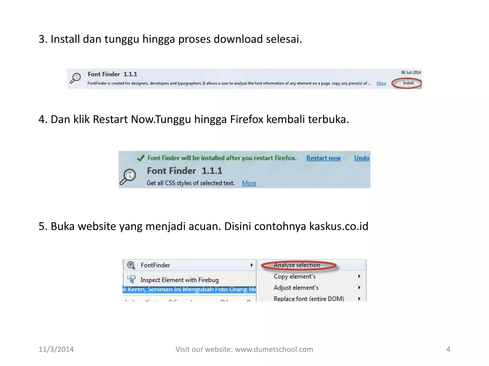 Cara mencari tahu jenis font | PPT