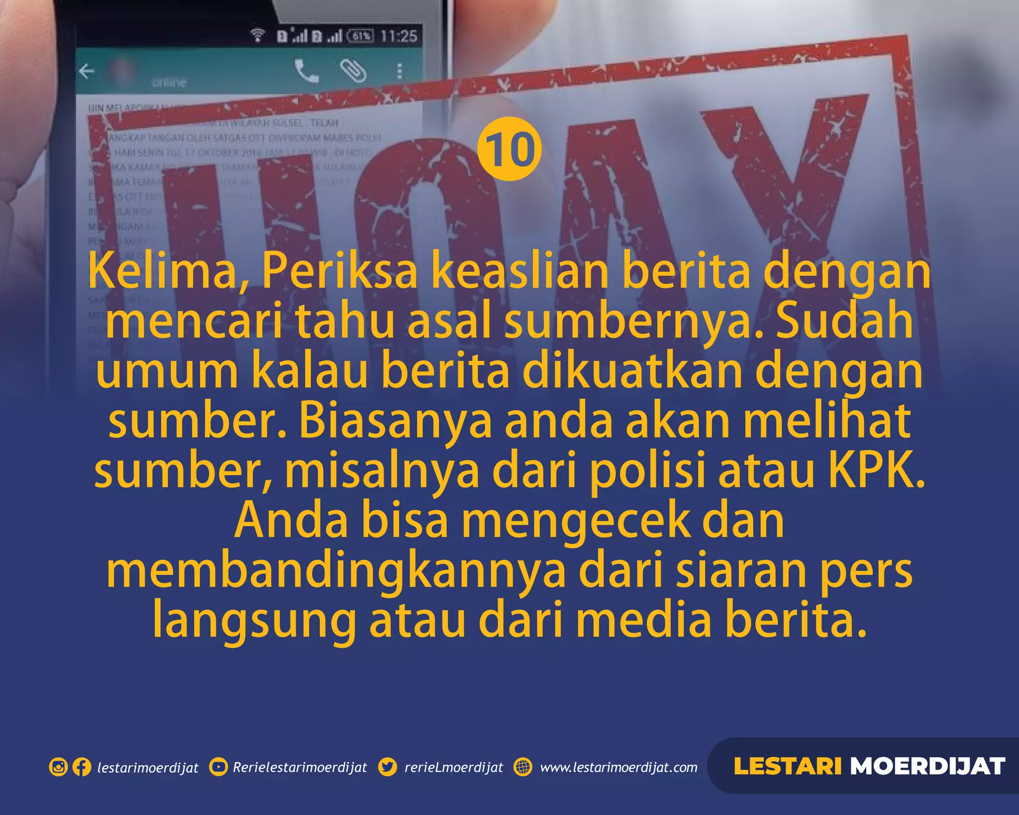 Cara Mencegah Berita Hoax Menyebar | PDF
