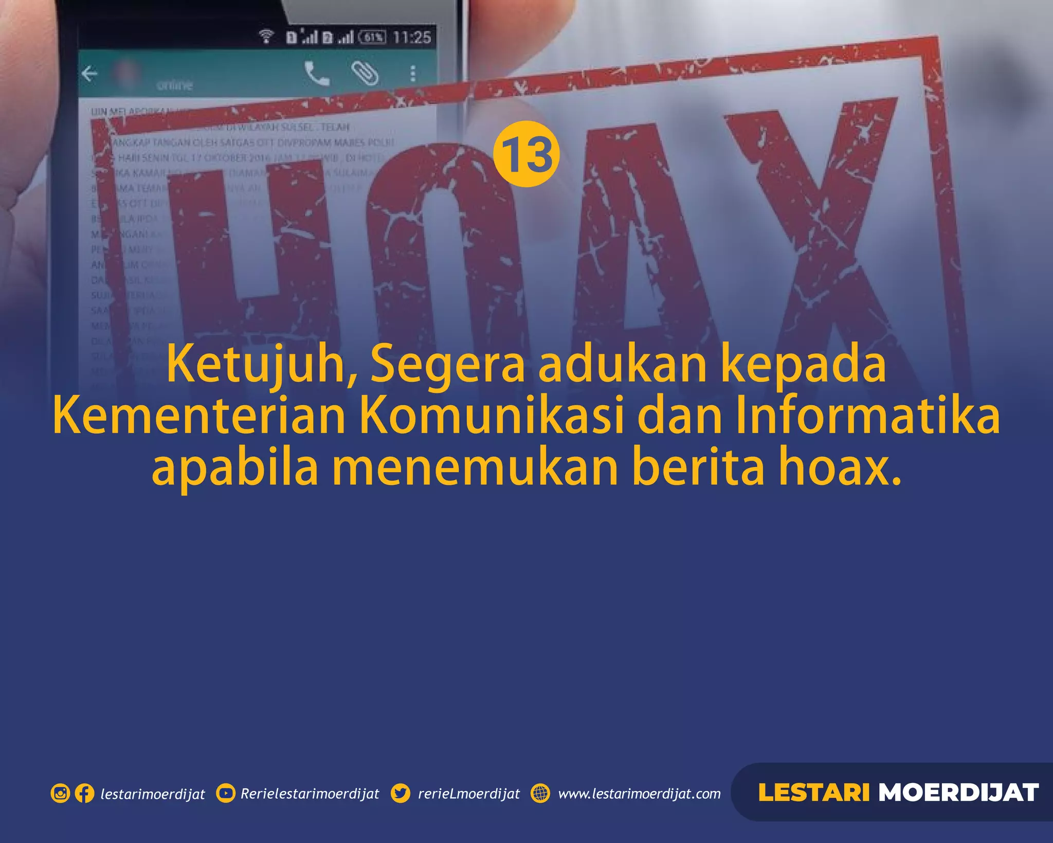 Cara Mencegah Berita Hoax Menyebar | PDF