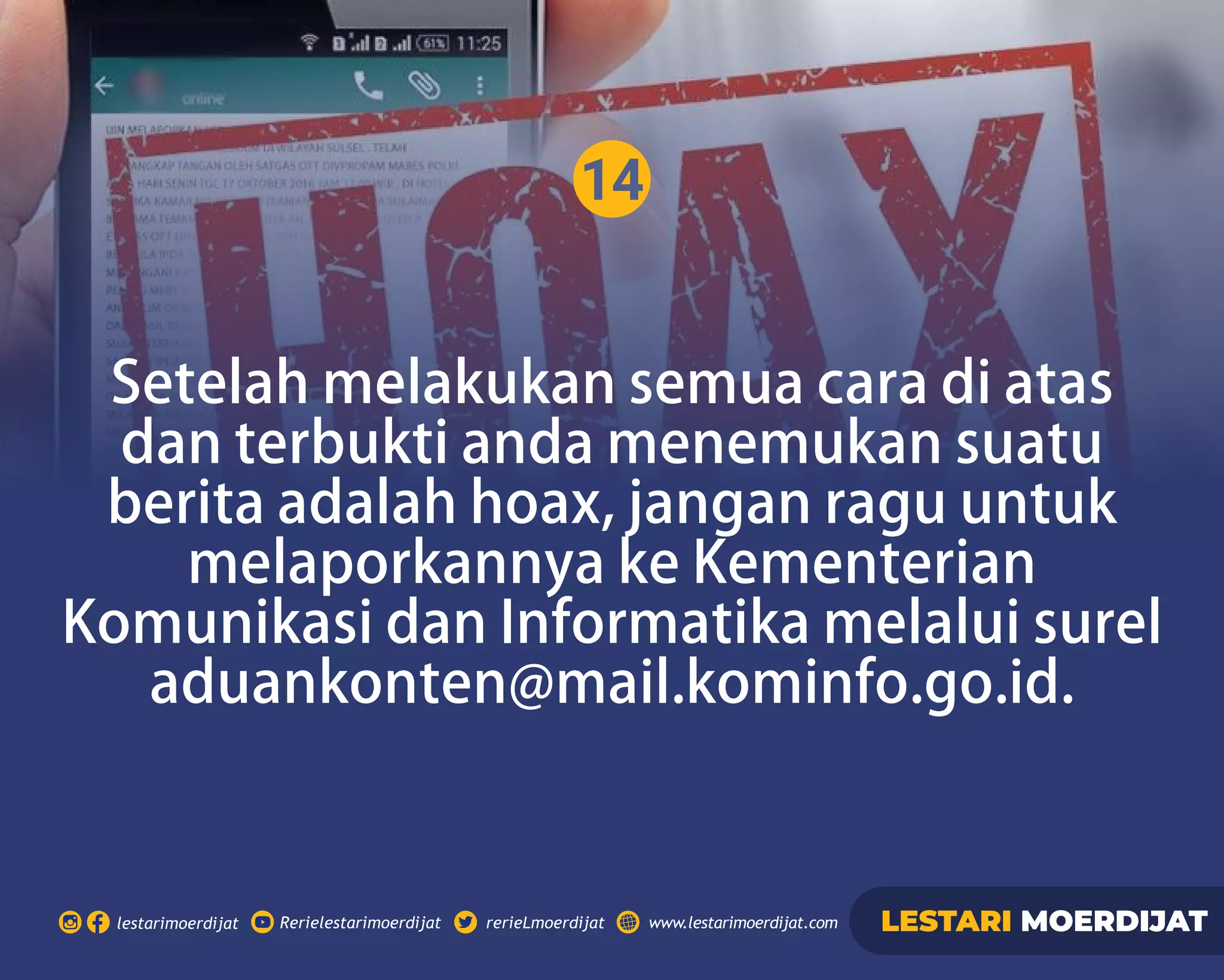 Cara Mencegah Berita Hoax Menyebar | PDF
