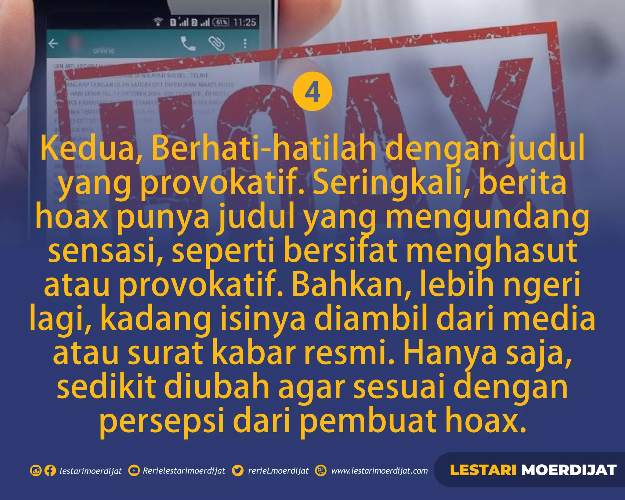 Cara Mencegah Berita Hoax Menyebar | PDF