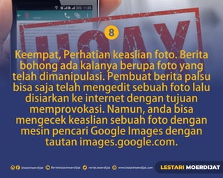 Cara Mencegah Berita Hoax Menyebar | PDF