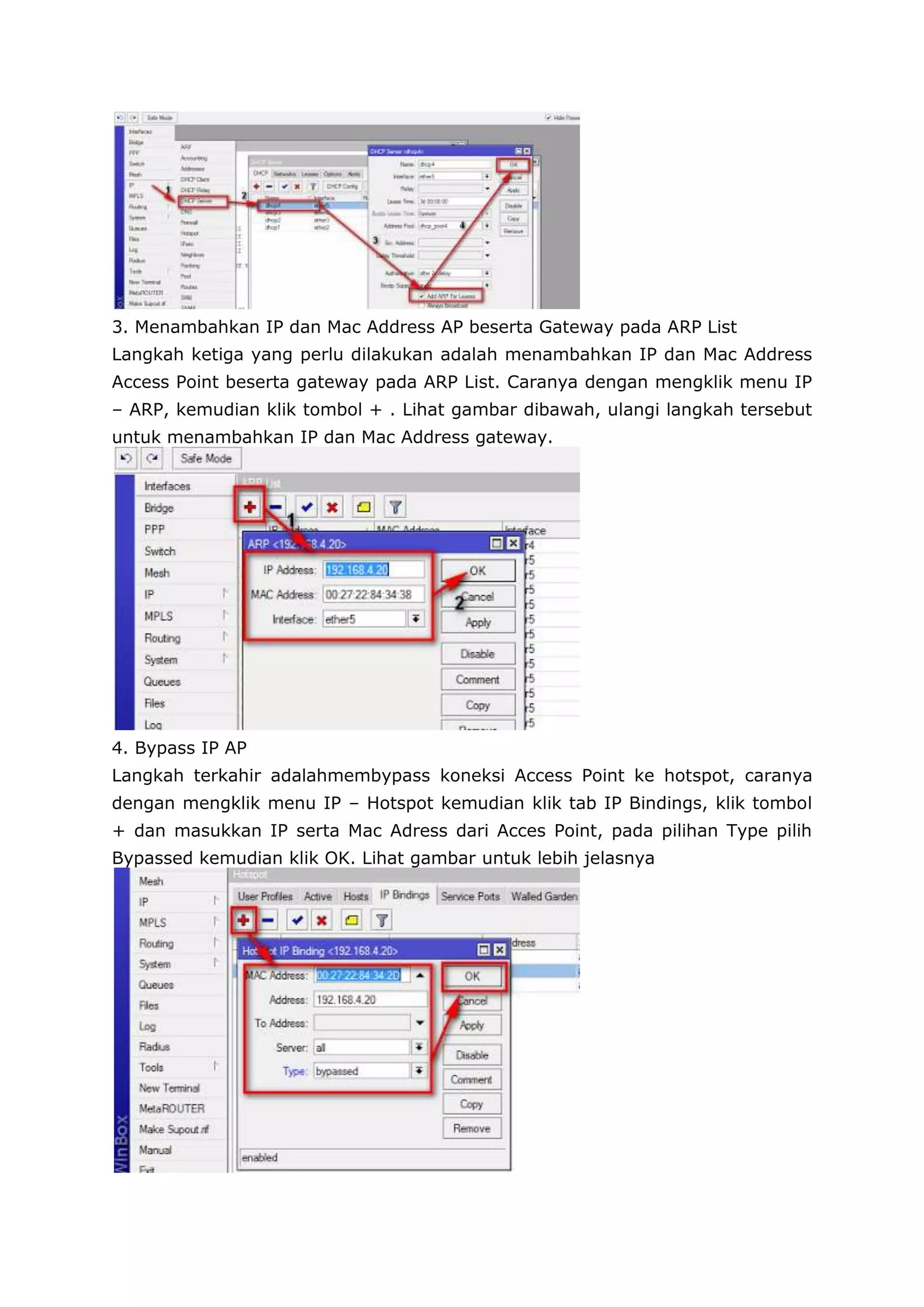 Cara mencegah penggunaan netcut pada hotspot mikrotik | DOCX