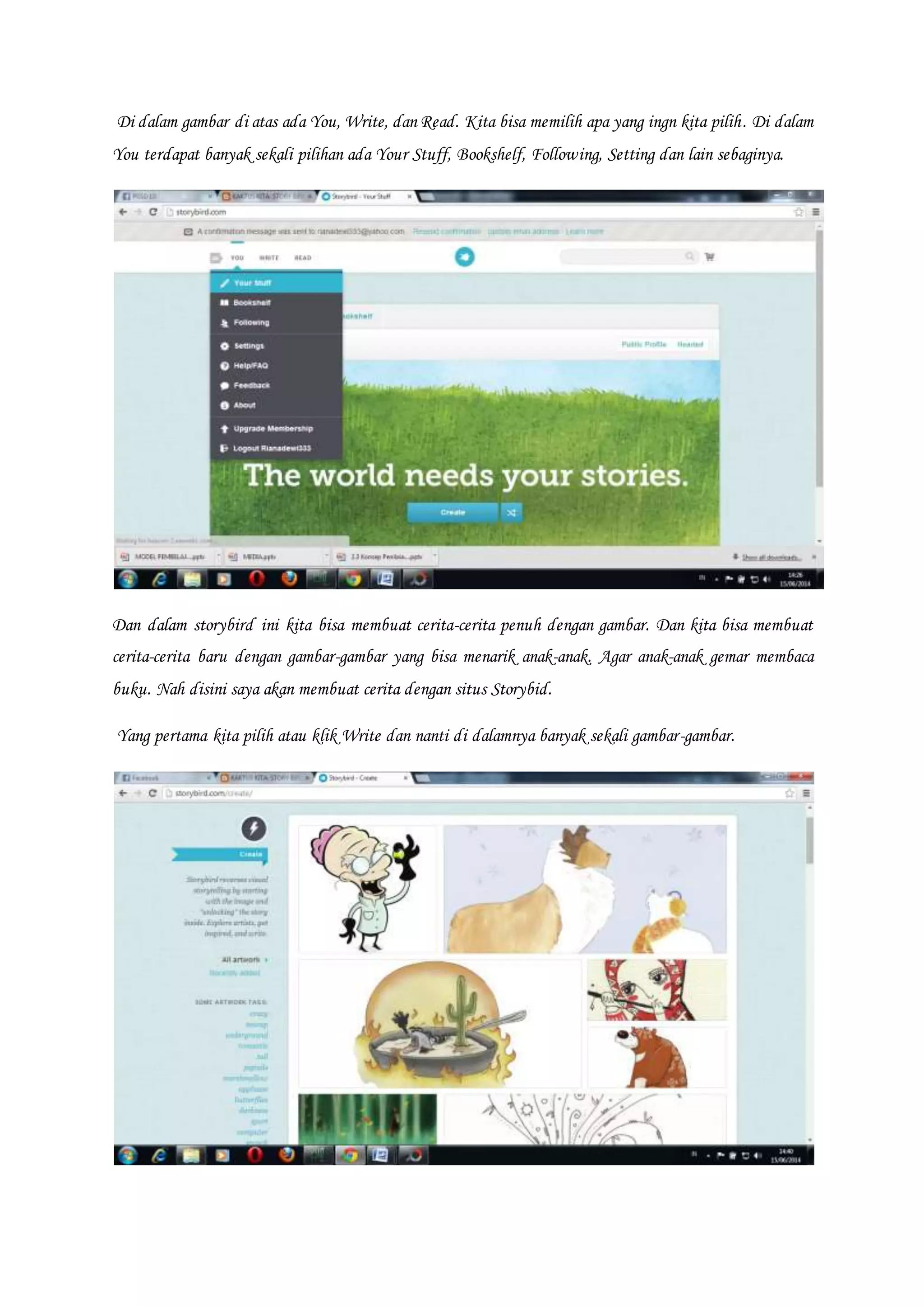 ICT STORYBIRD | DOCX
