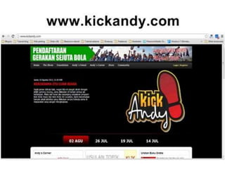 Cara mendapat buku gratis dari kick andy | PPT
