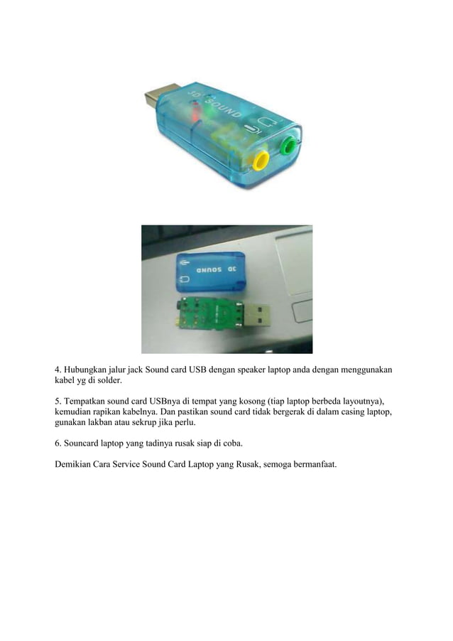 Cara menganalisa dan service laptop | DOCX