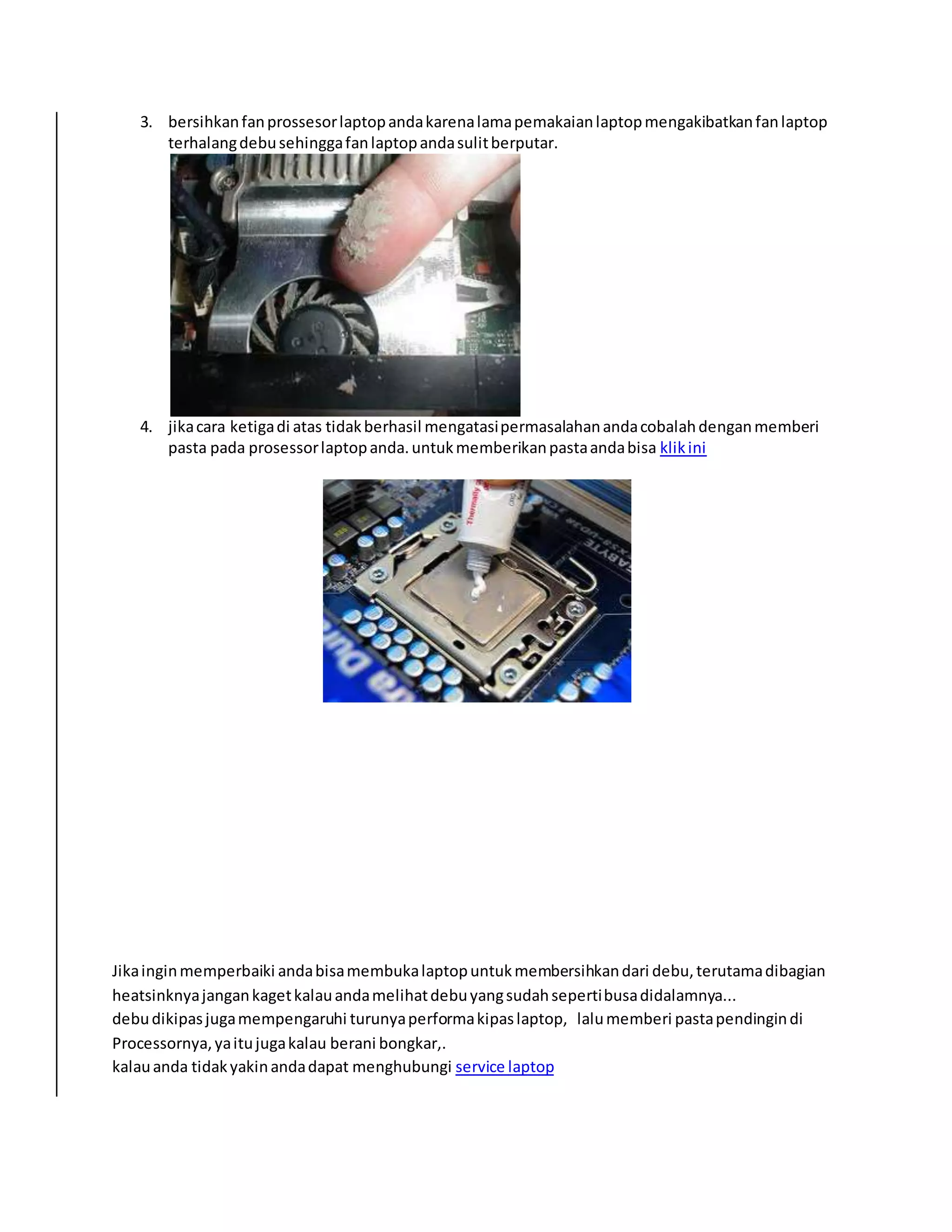 Cara mengatasi laptop_overheating | PDF