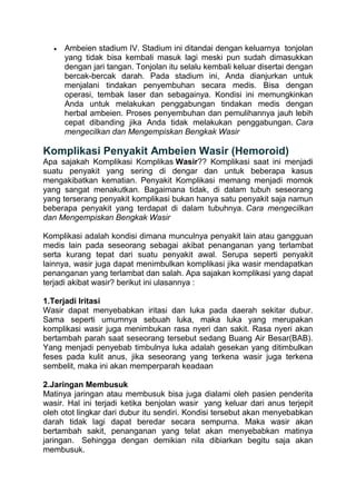 Cara mengecilkan dan mengempiskan bengkak wasir | PDF