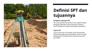 Cara Mengelola Data Perhitungan Standard Penetration Test (.pptx