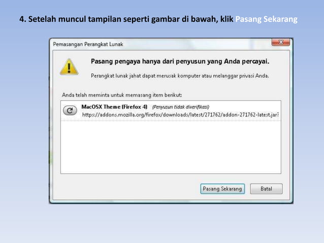 Cara mengganti tema firefox 4 | PPTX