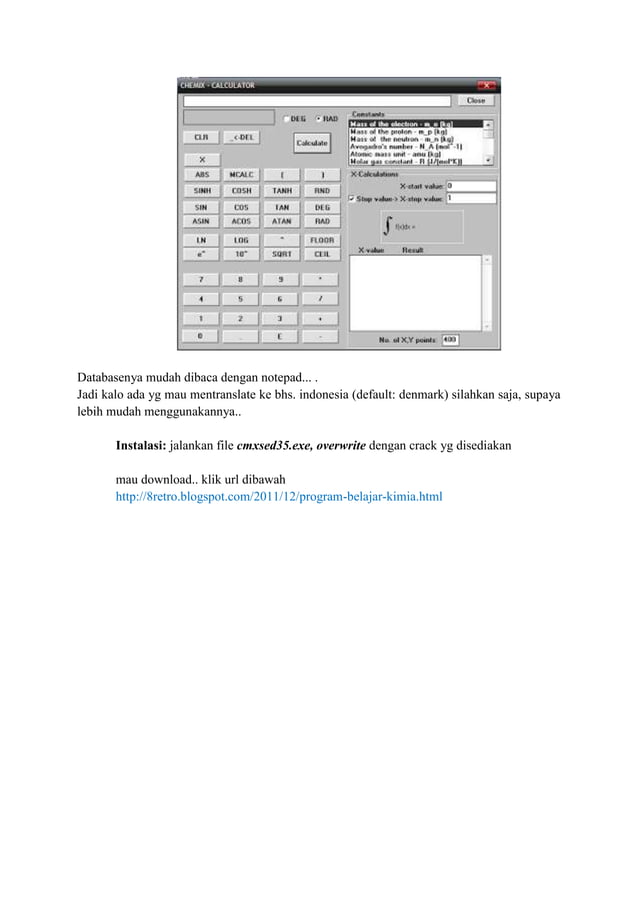 Cara menggunakan aplikasi chemix school v3.5 | DOCX