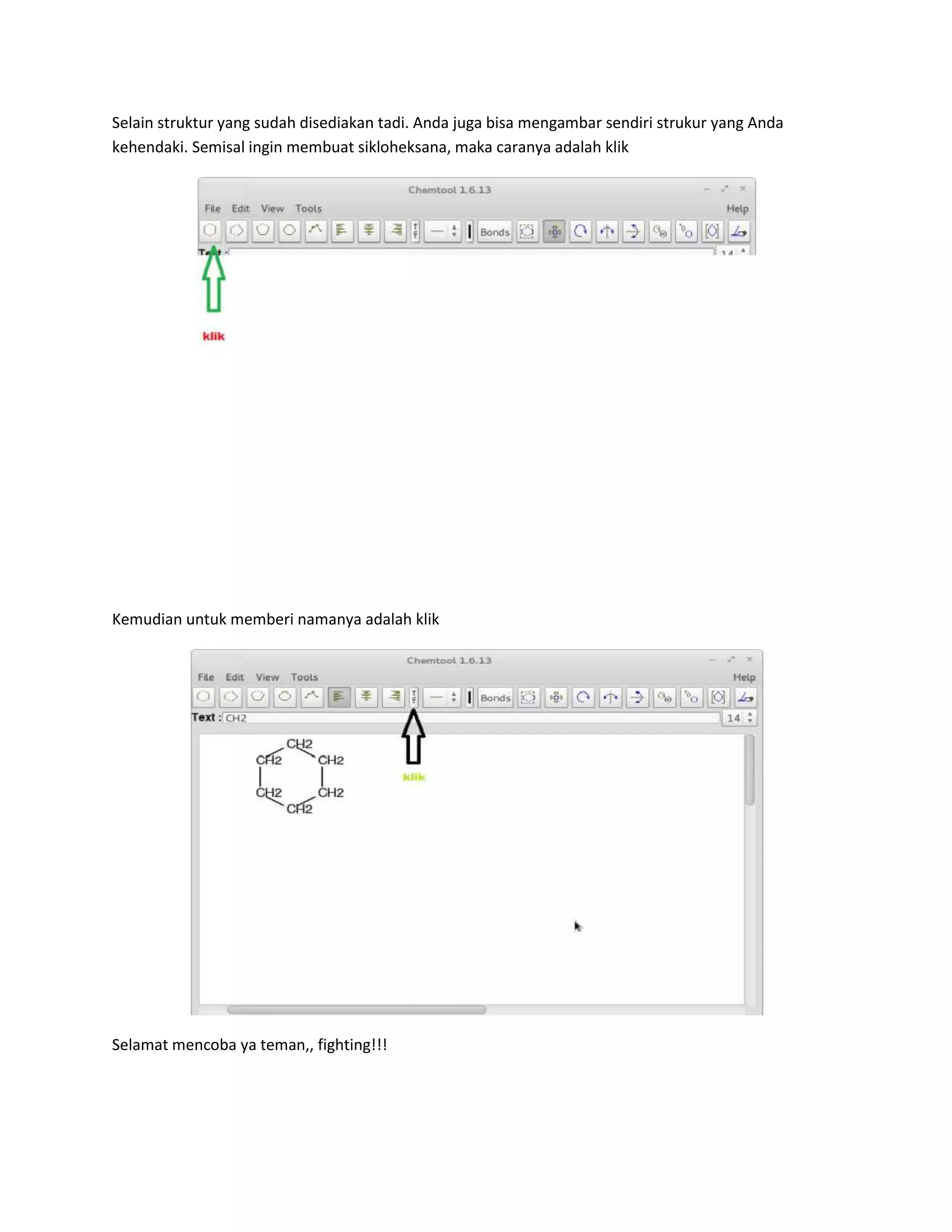 Cara menggunakan aplikasi chemtool | PDF