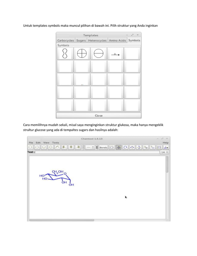 Cara menggunakan aplikasi chemtool | PDF