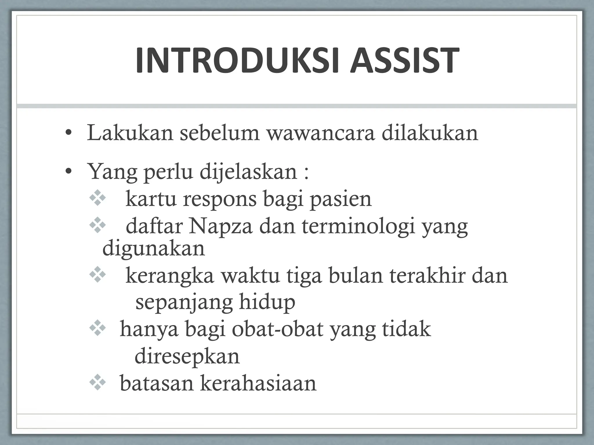 cara skoring dan assessmen assit pada ipwl | PDF