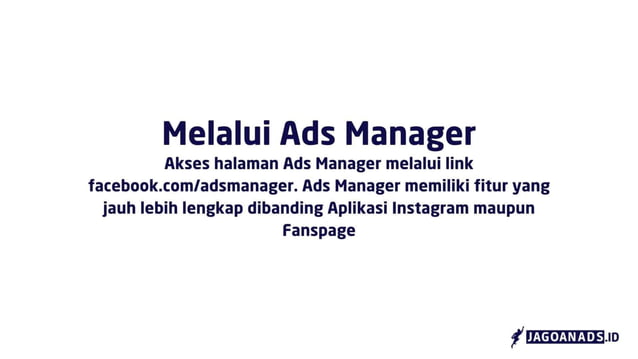 Cara Menggunakan Facebook Ads | PPTX