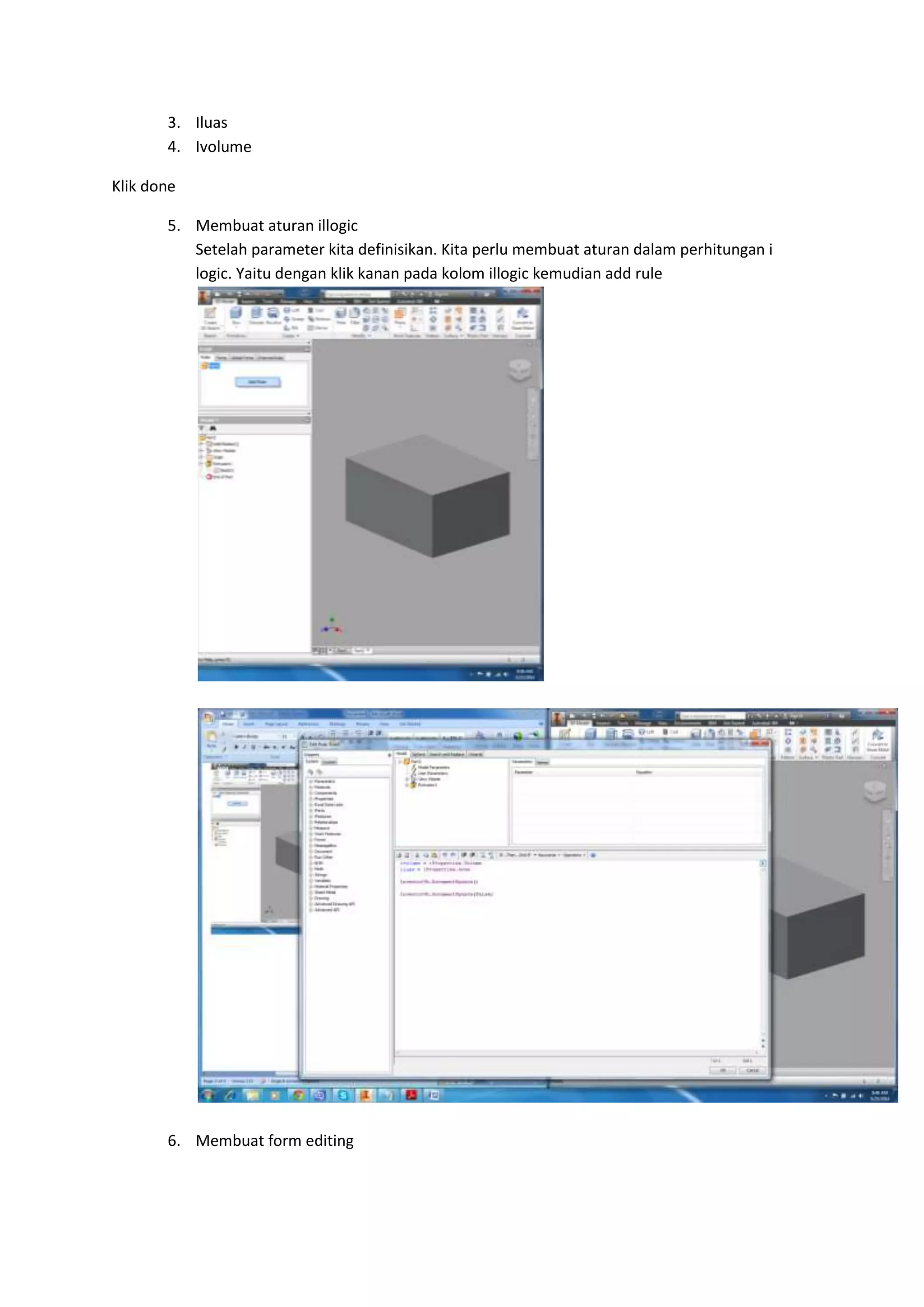 Cara menggunakan ilogic | DOCX