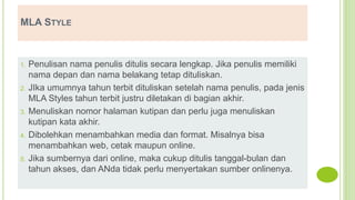 Cara menggunakan kutipan & sampe dapus | PPT