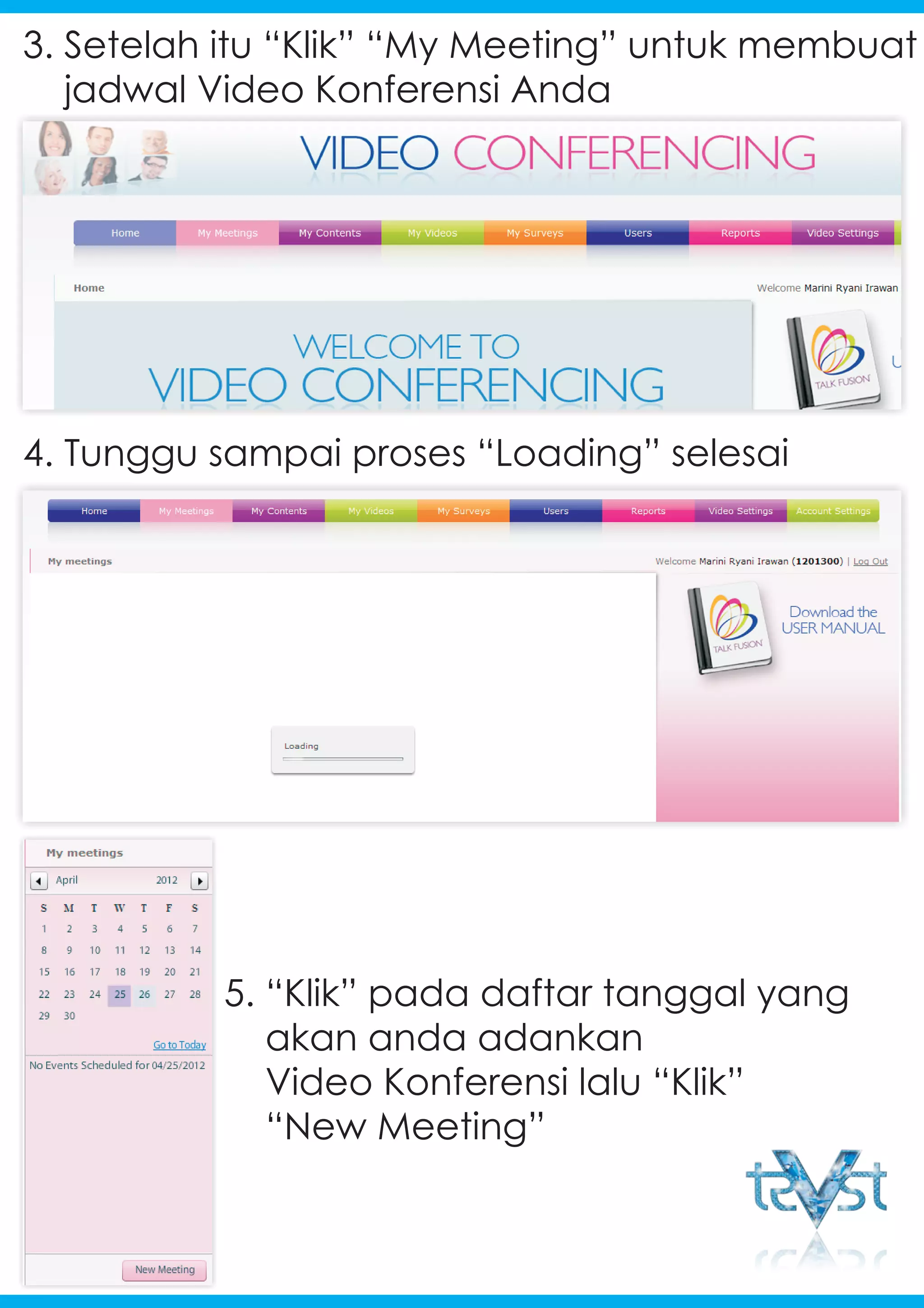 Cara menggunakan video conferencing | PDF