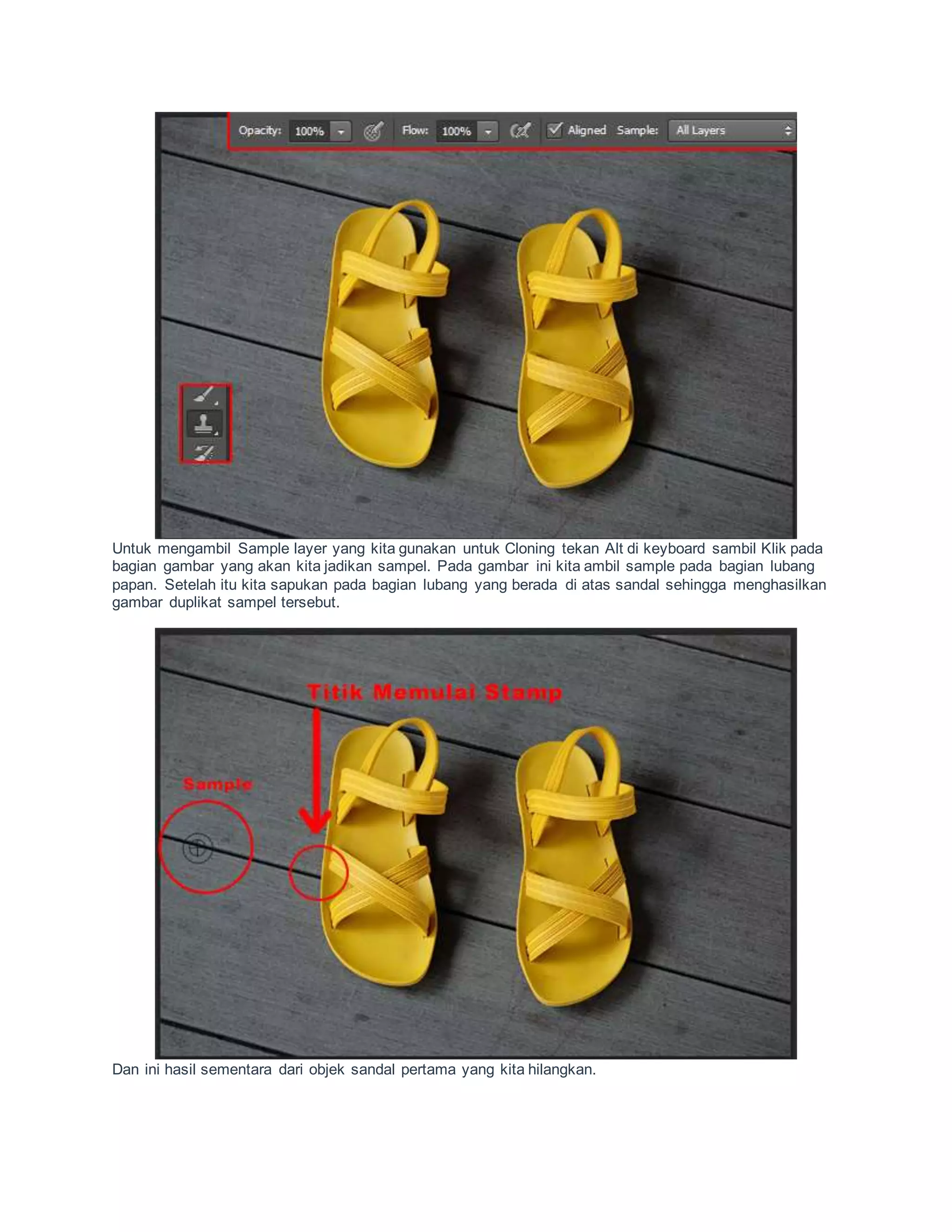 tutorial photoshop indonesia-Cara menghilangkan objek pada foto di photoshop | DOCX