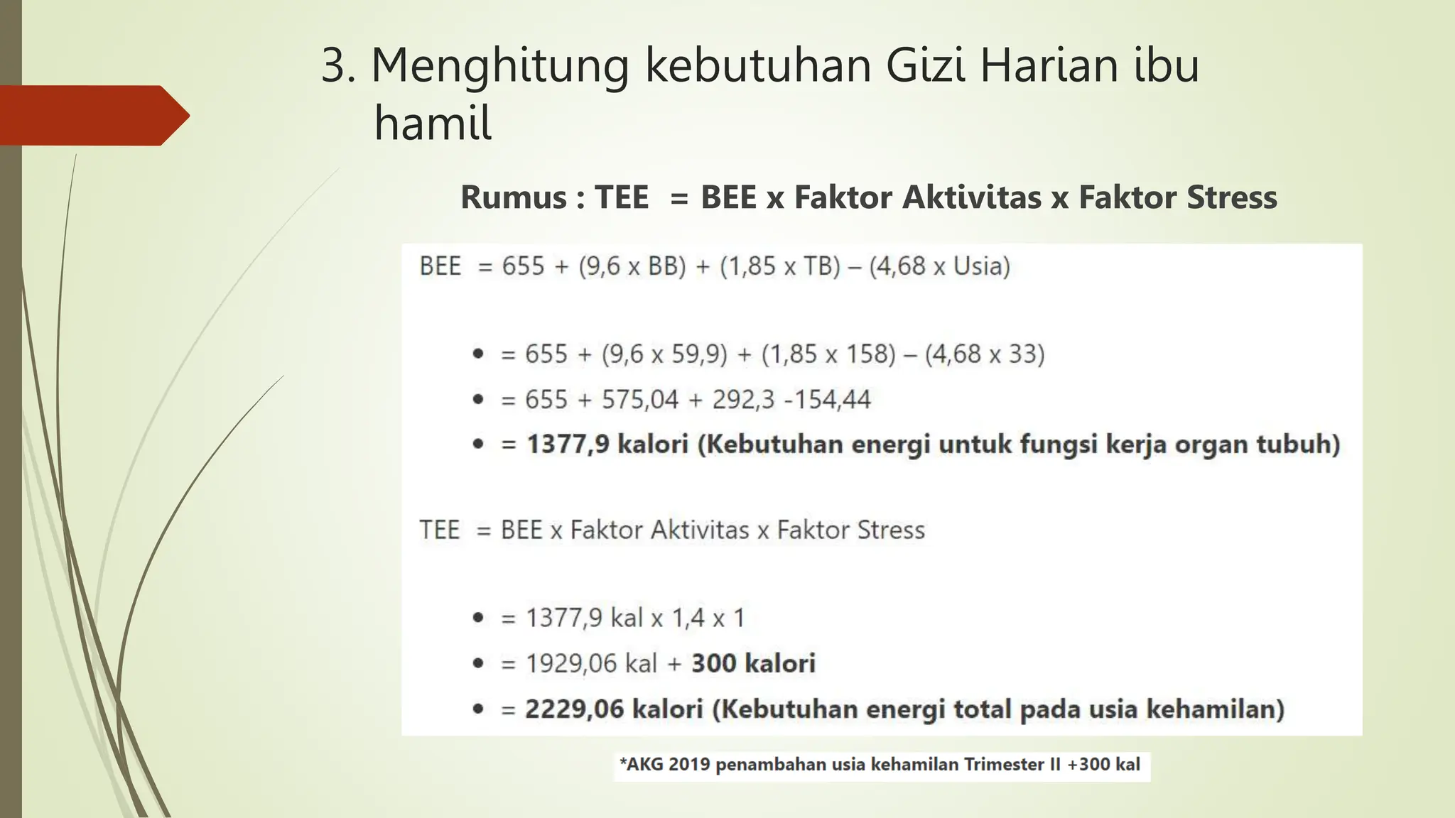 Cara Menghitung Kebutuhan Gizi ibu Hamil.pptx