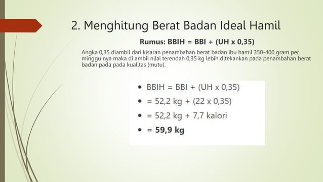 Cara Menghitung Kebutuhan Gizi ibu Hamil.pptx
