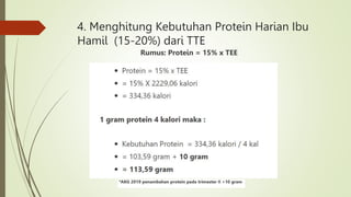 Cara Menghitung Kebutuhan Gizi ibu Hamil.pptx