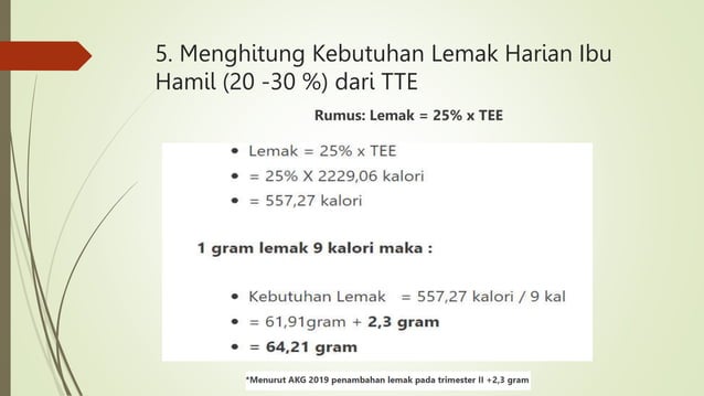 Cara Menghitung Kebutuhan Gizi ibu Hamil.pptx