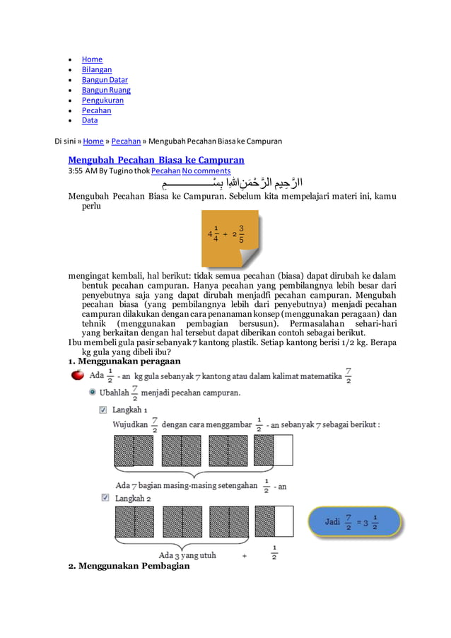 Cara Menghitung Persen | PDF