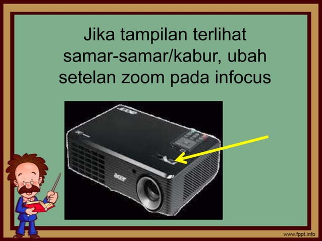 Cara menghubungkan infocus ke laptop | PPTX