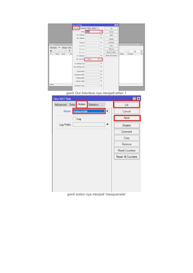 Cara menghubungkan internet di router mikrotik rb941 | DOCX